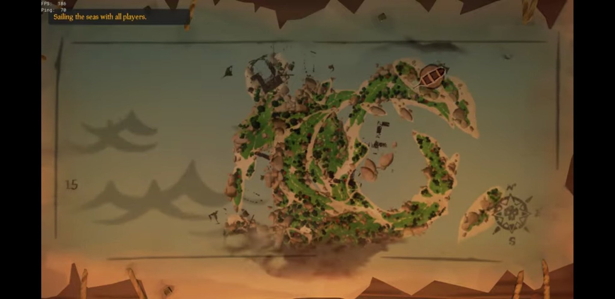 Captain Falcore on Twitter: "These strange islands people have been seeing on the map are infact ...