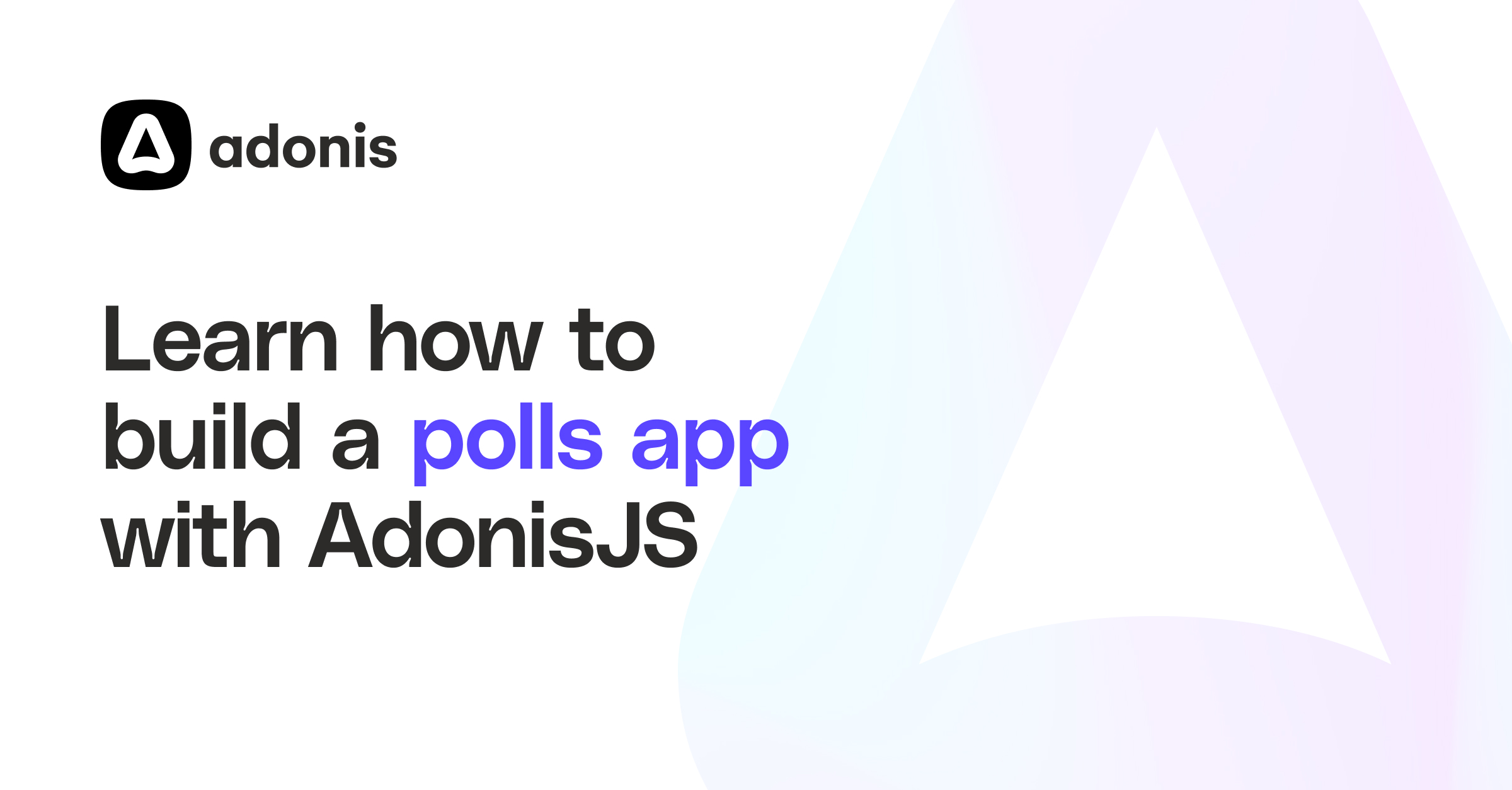 Harminder Virk on Twitter: "I ended up creating a custom application with @adonisframework on ...