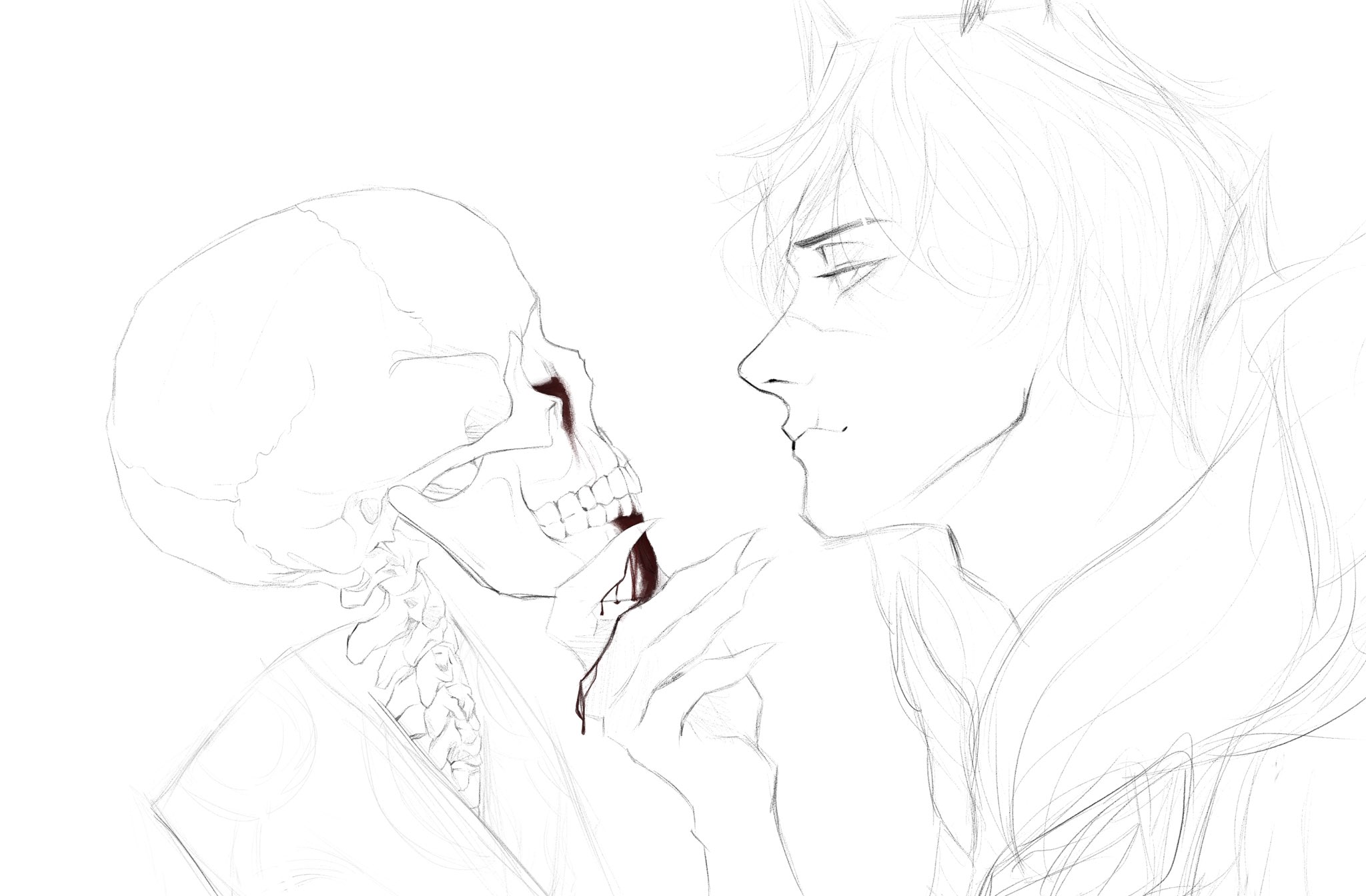 Anime Vampire Boy Base