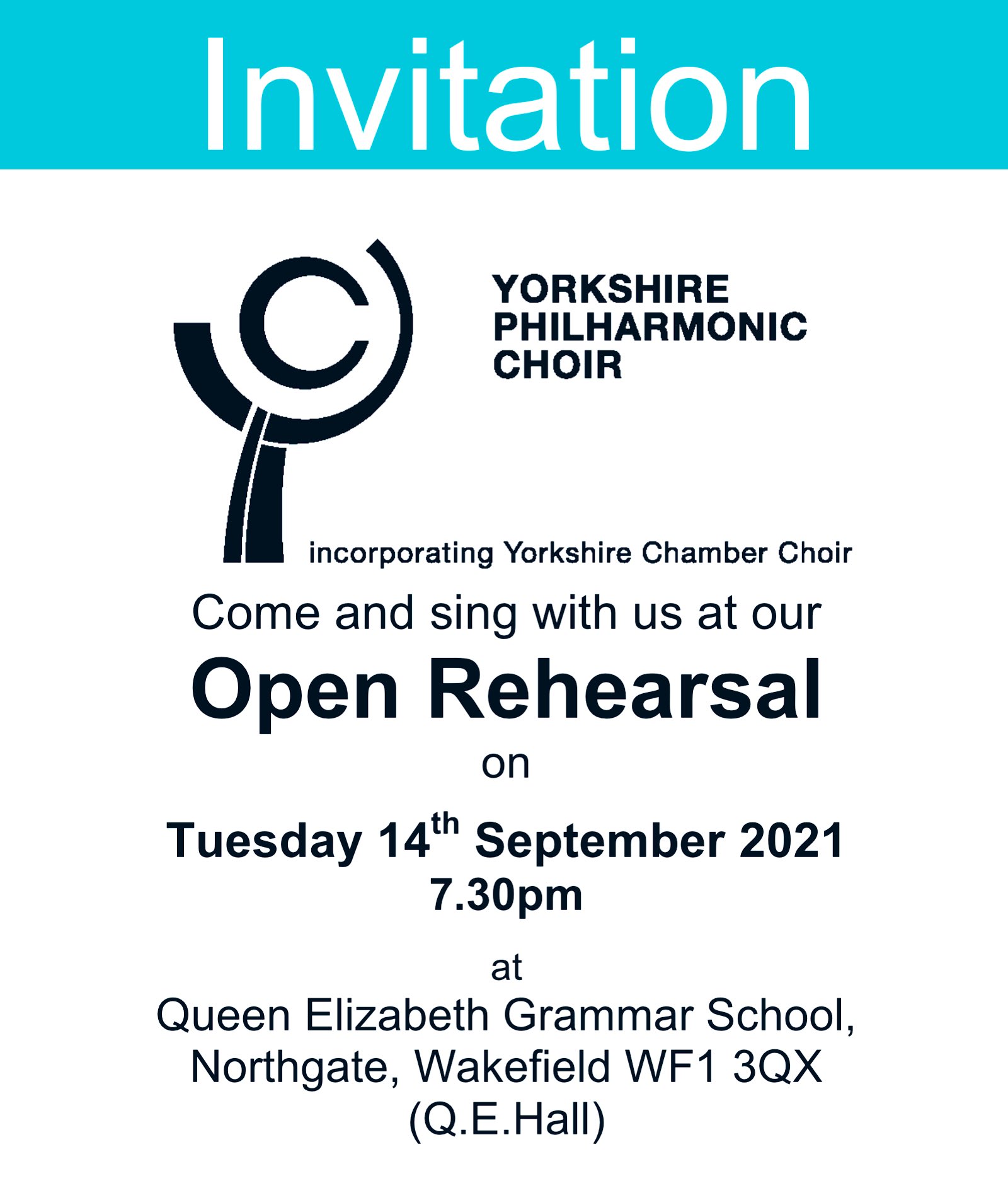 Invitation To Join The Choir