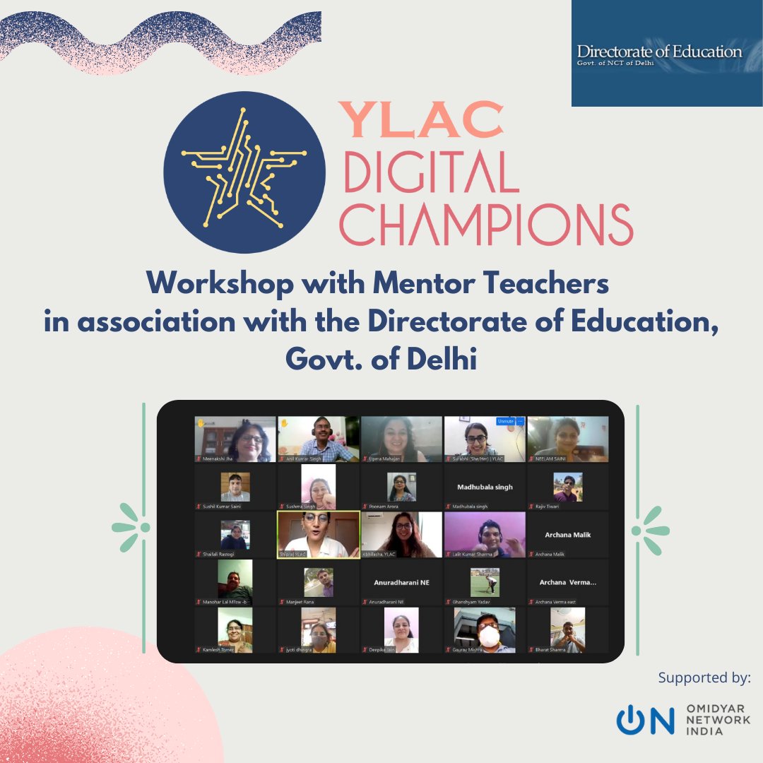 YLAC on Twitter: "Honoured to share our Digital Champions program w/ the mentor teachers of @Dir ...
