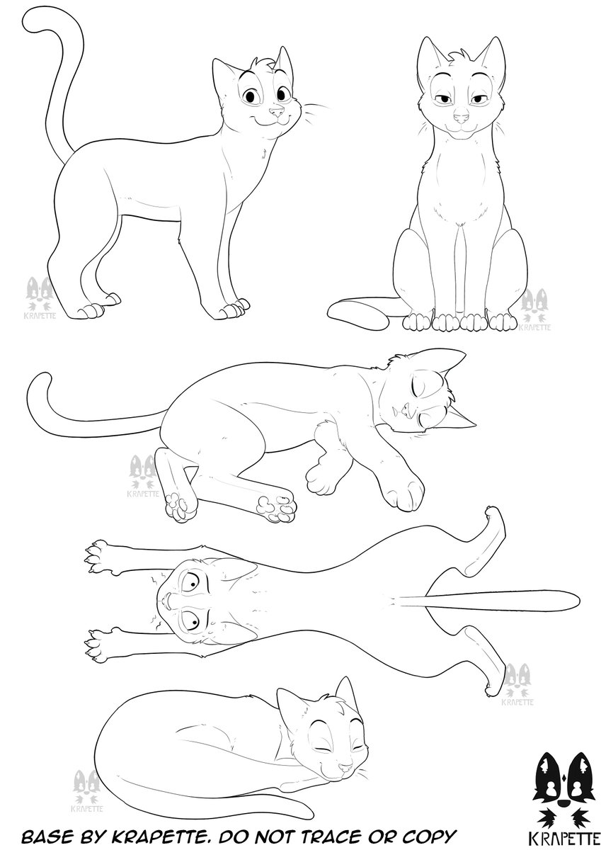 Warrior Cat Couple Base Warrior Cat Couple Base By