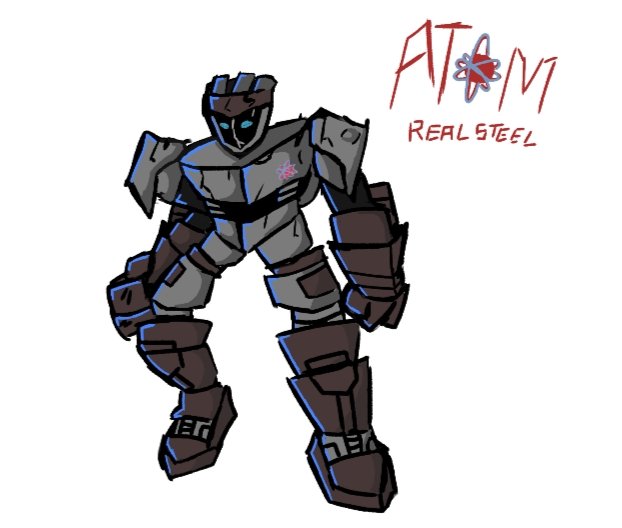 Real Steel Robots Drawing