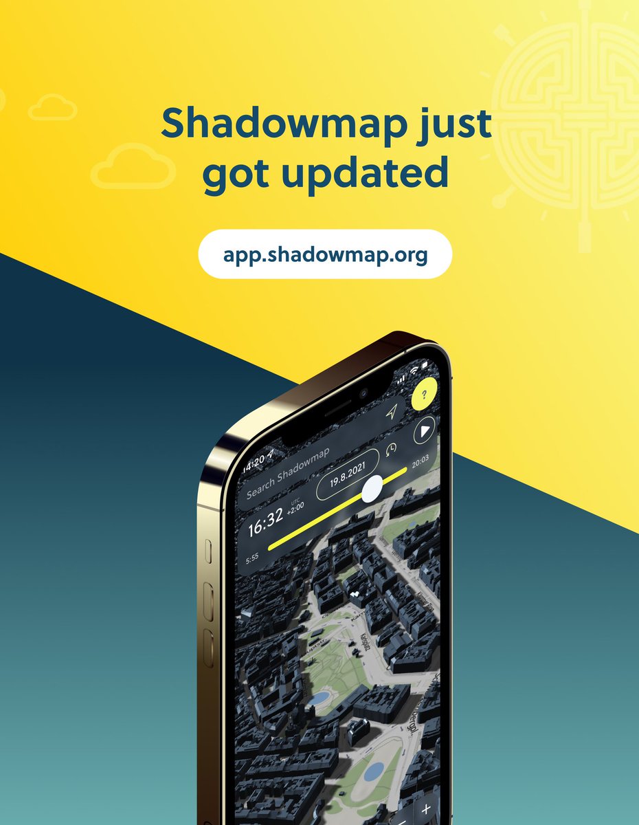 Shadowmap on Twitter: "We like to deploy to production on Thursdays 😎 featuring: 🧭 Compass 🗺 ...