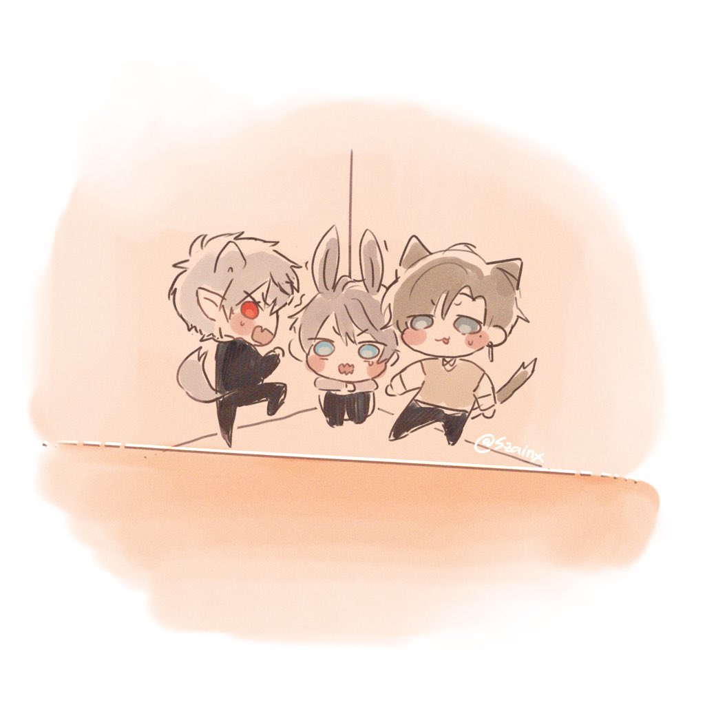 「Pushed into a corner because of the ring」| ZAN のイラスト