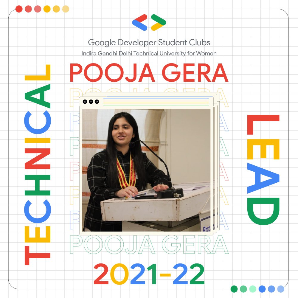 Google Developer Student Club IGDTUW on Twitter: "📣 GDSC IGDTUW is thrilled to announce its CORE ...