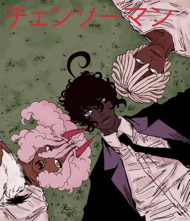 「The CSM trio is dark-skinned! 」|Your fave is Dark-skinnedのイラスト