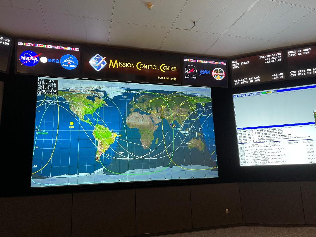 Nasa Mission Control Layout