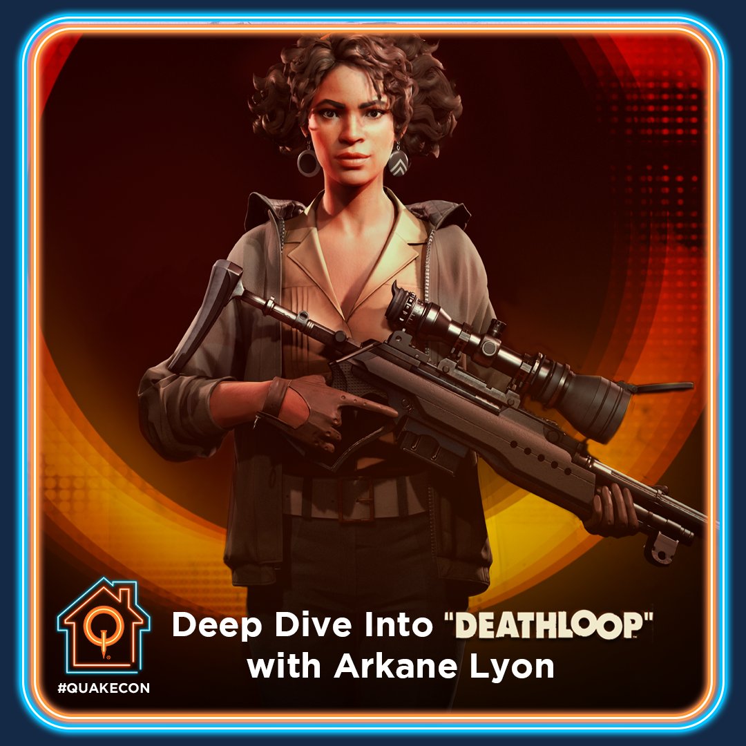 Bethesda on Twitter: "Our “Deep Dive into DEATHLOOP” panel with developers Dinga Bakaba, Dana ...