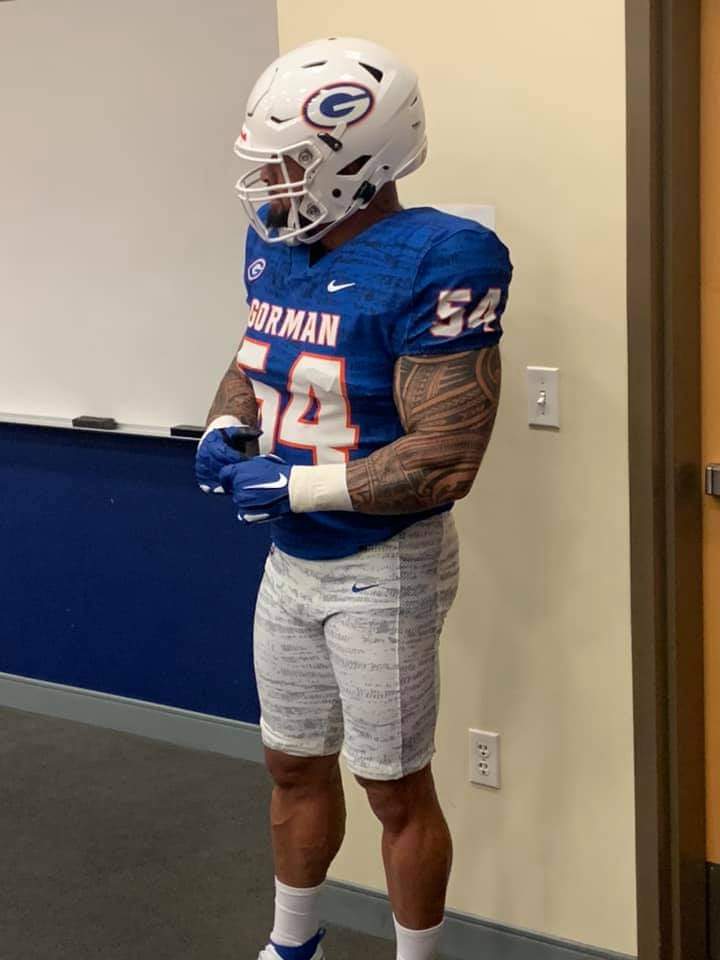 Bishop Gorman Football Uniforms