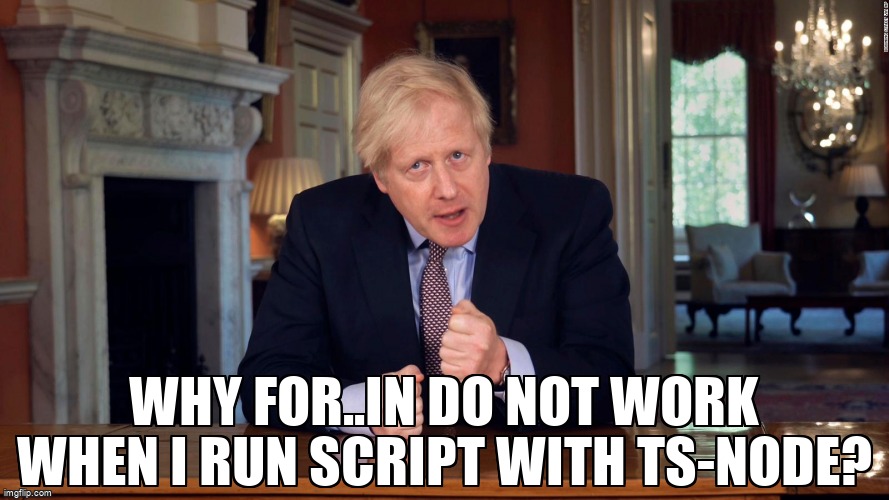 Meme Overflow On Twitter Why For Do Not Work When I Run Script