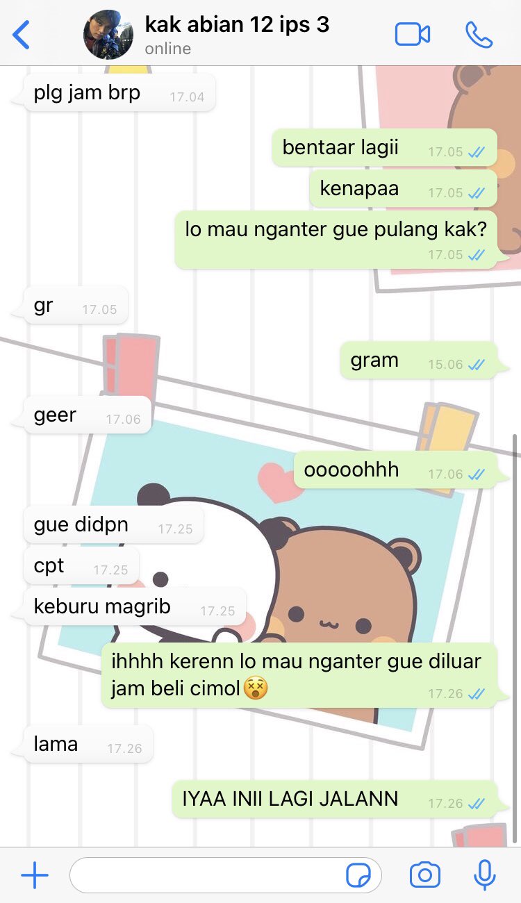 flo on Twitter: "66. iseng aja https://t.co/9ZFQWcgb0X" / Twitter