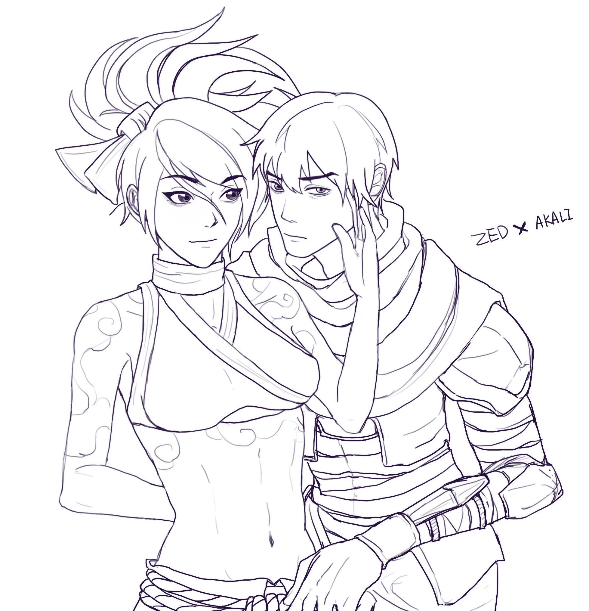 Akali And Zed Relationship