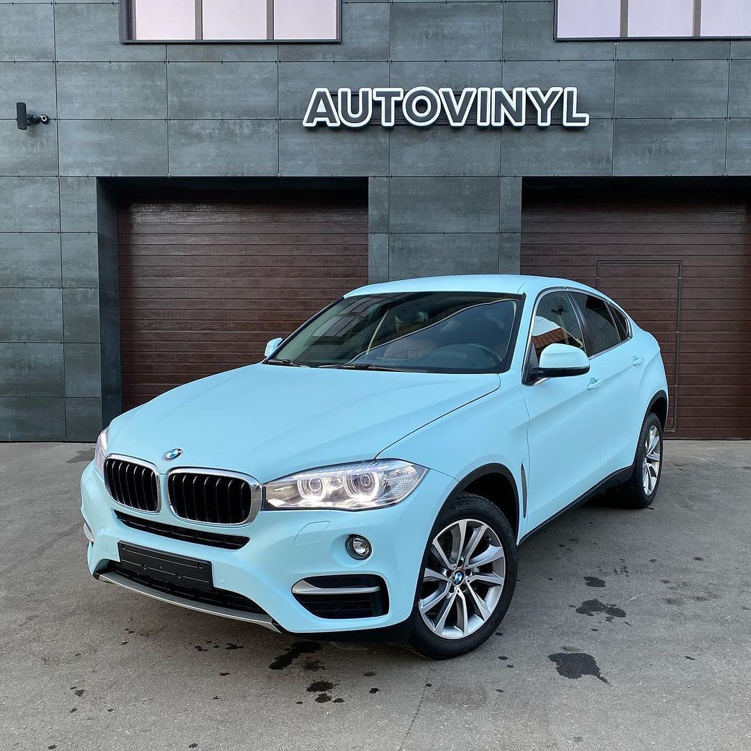 Matte Blue Bmw X6