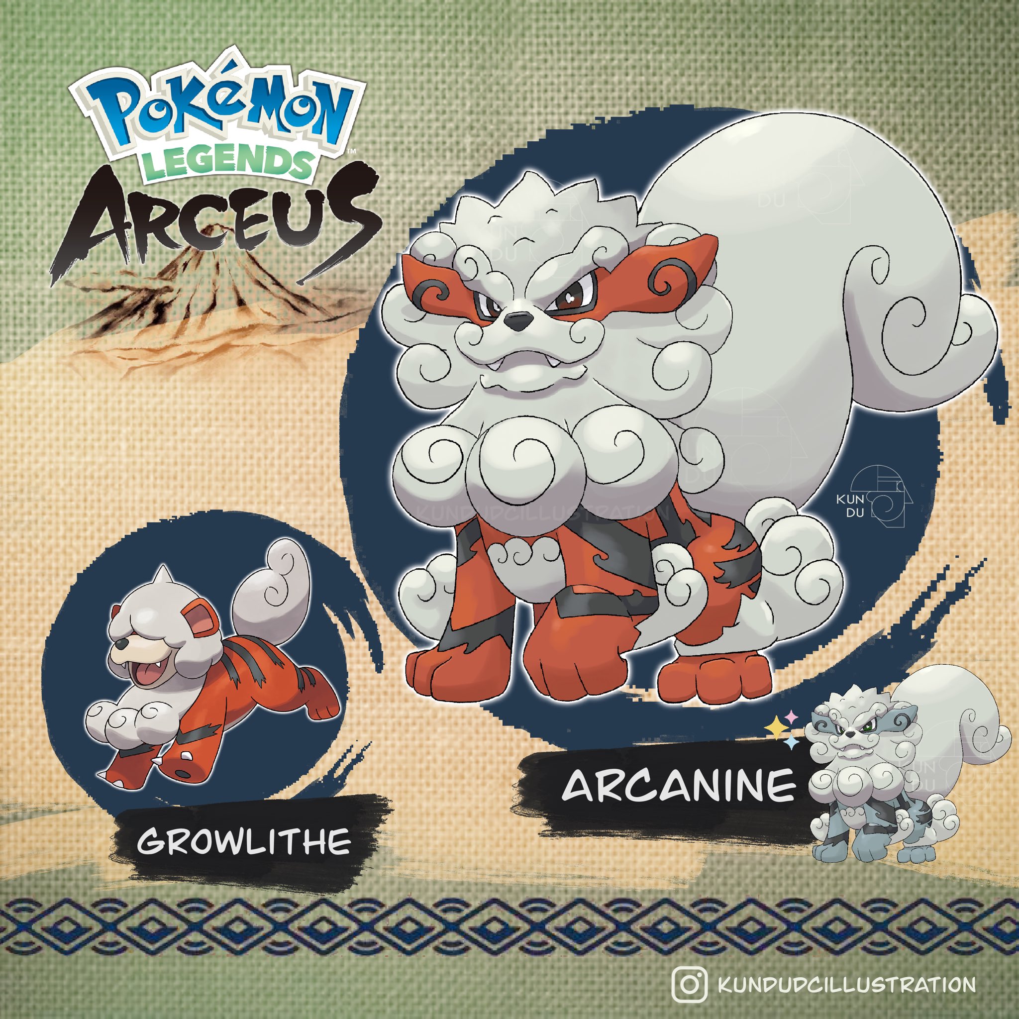 Growlithe Evolution Chart