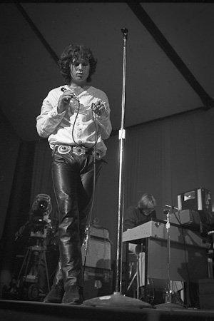 Jim Morrison On Stage