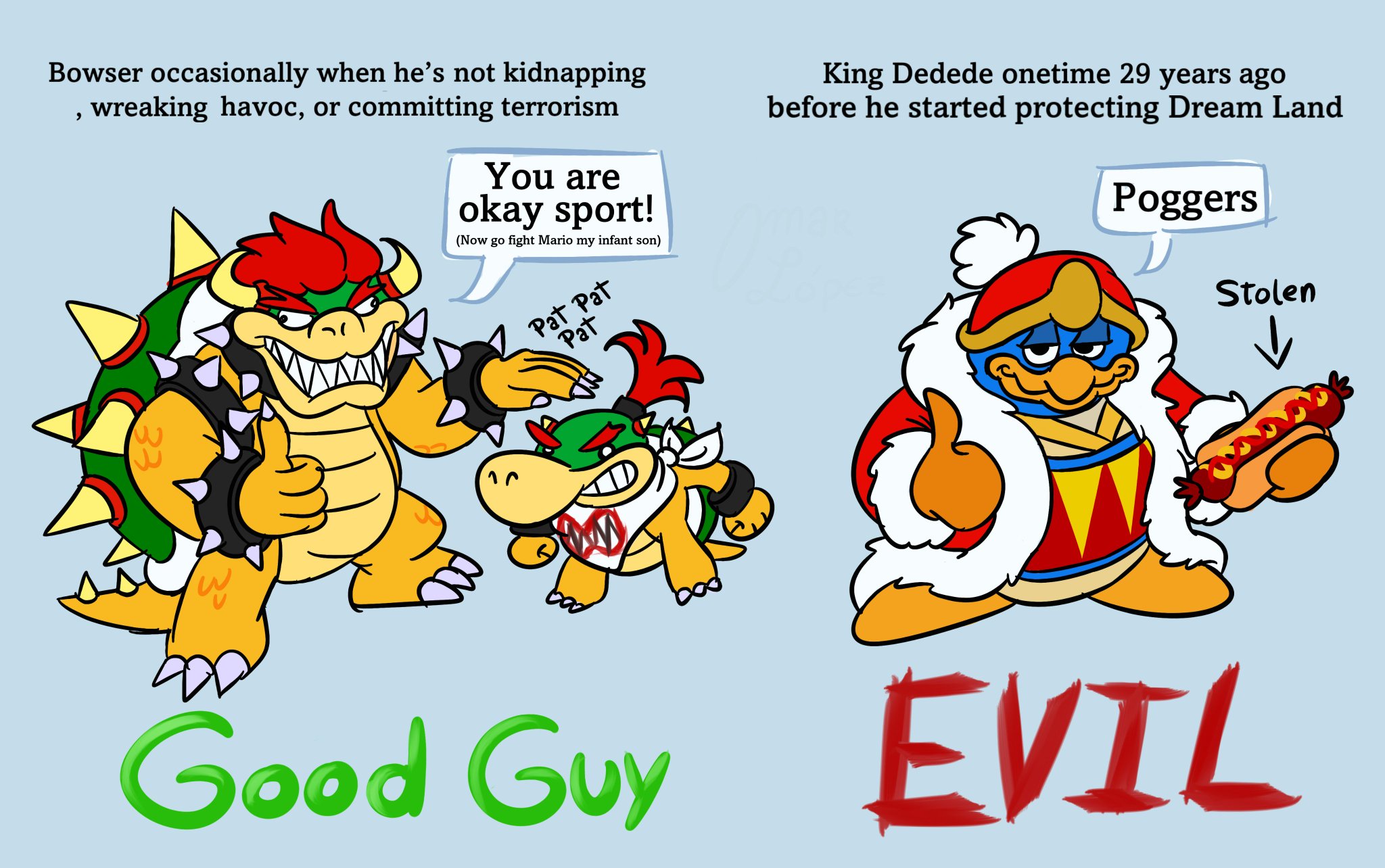King Dedede And Bowser Steam Workshop::Bowser & King Dedede