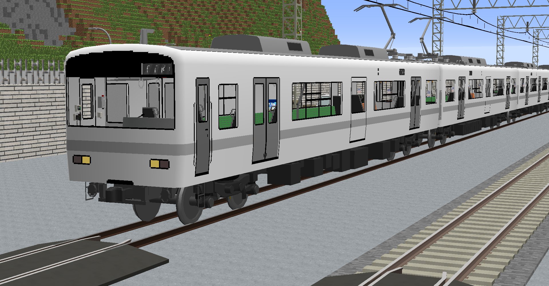 蒼進 on Twitter: "#RealTrainMod ＃RTM_SS Mc車とM車だけだけど仮出力。 こっからクロスシートとか組み込んでいく予定。 https://t.co ...