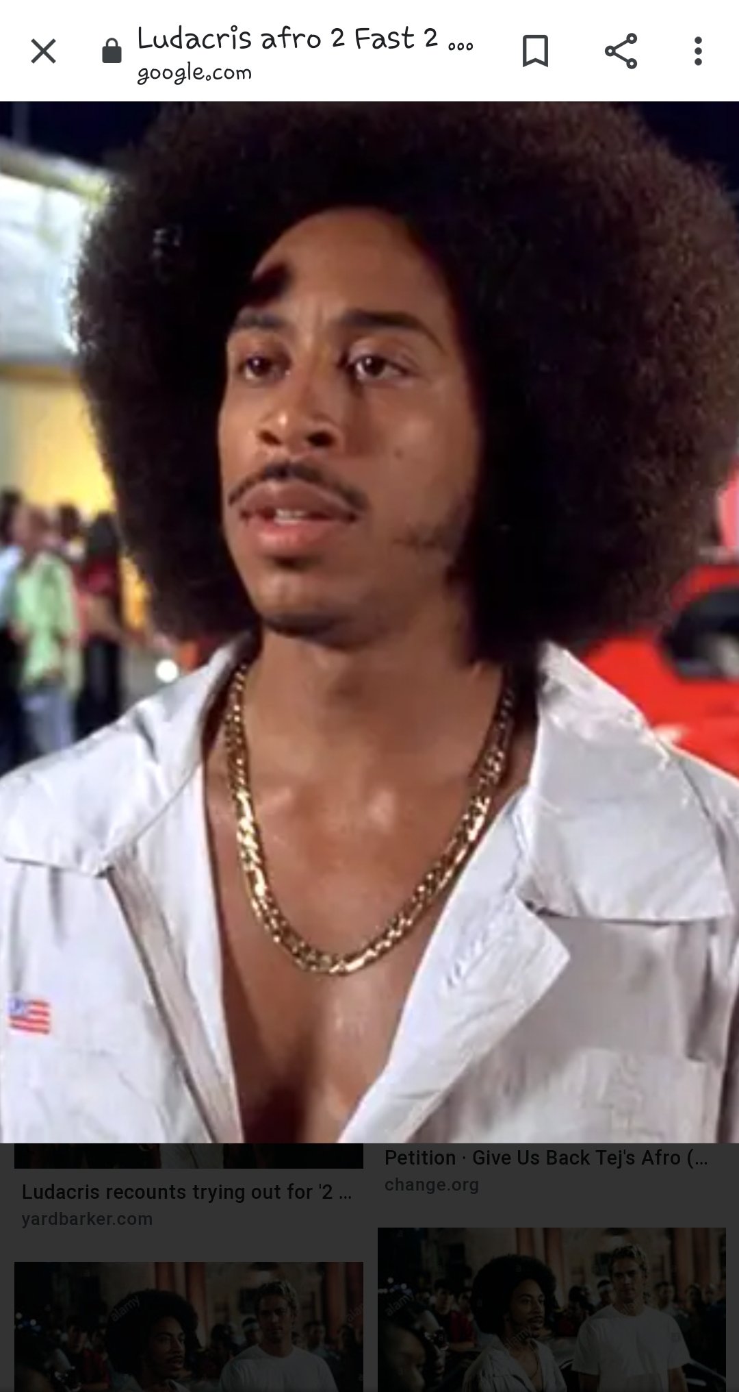 Ludacris Afro