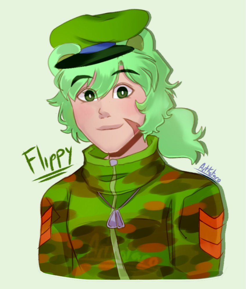 Happy Tree Friends Flippy Human