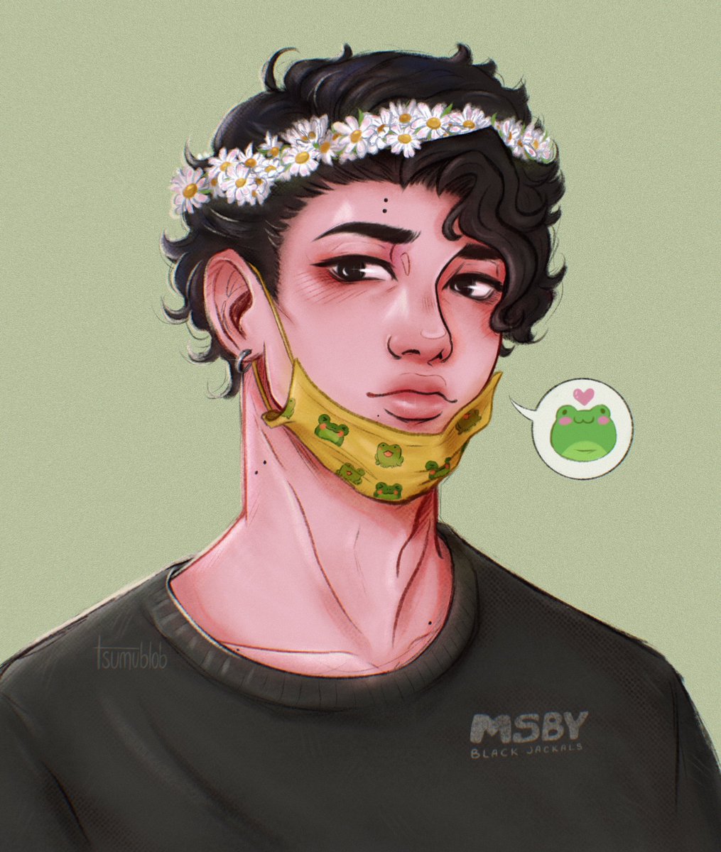 「i thought omi would look cute in a flowe」|Alex 🌿 very extended hiatus ...