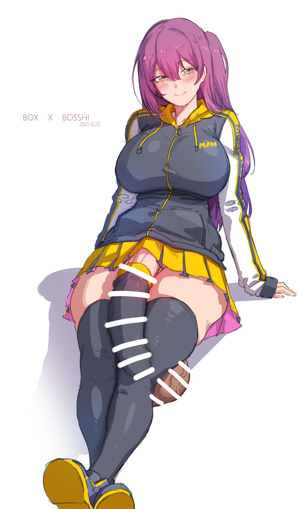 箱子/B🔞X @skeb暂时停止 on Twitter: "【rkgk】Futanari巨根女朋友~！！（*´ω`*) 原作：@bosshi_abn https://t.co ...