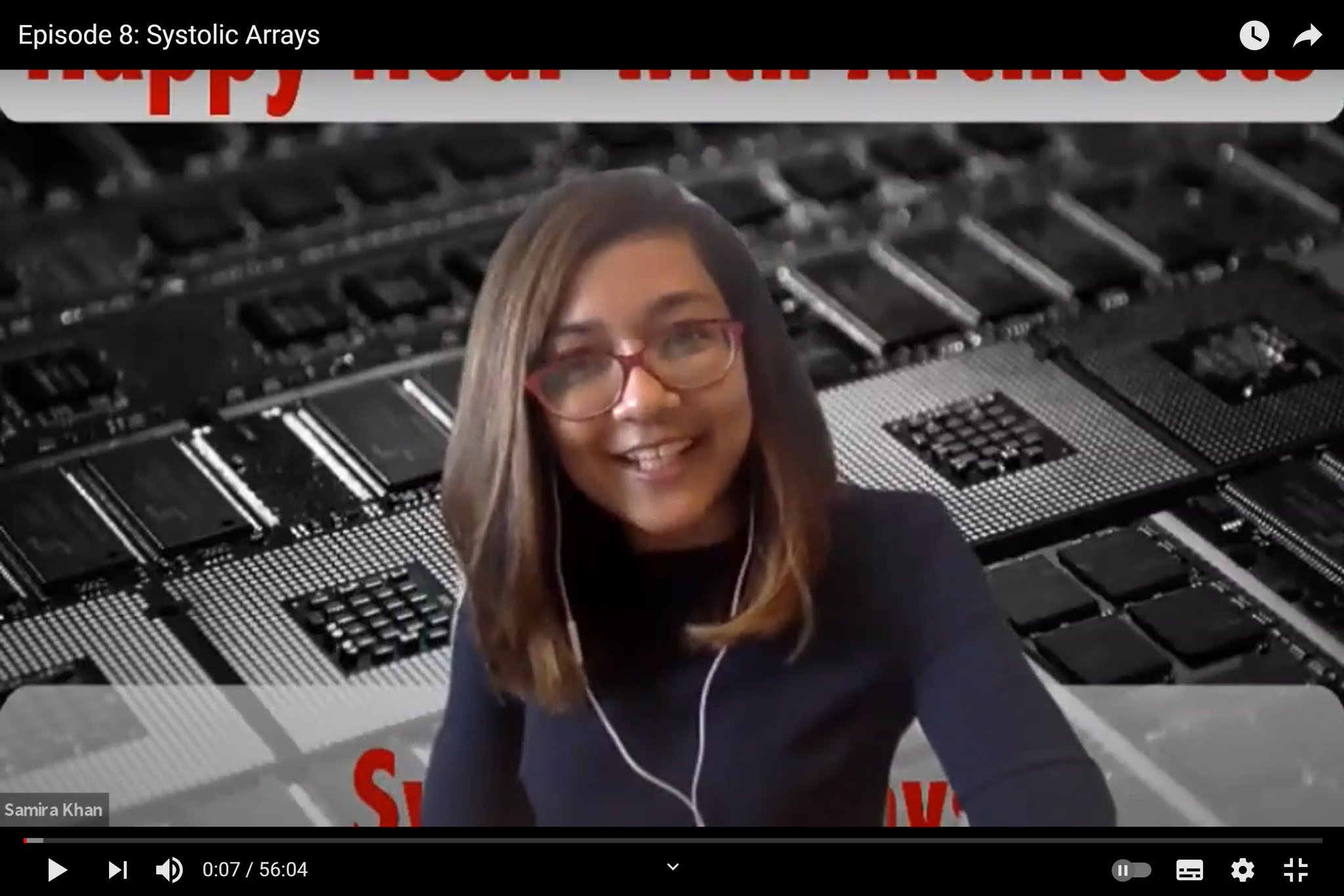 OGAWA, Tadashi on Twitter: "=> Systolic Arrays, Happy Hour, @samiramanabi, Aug 20, 2021 https ...