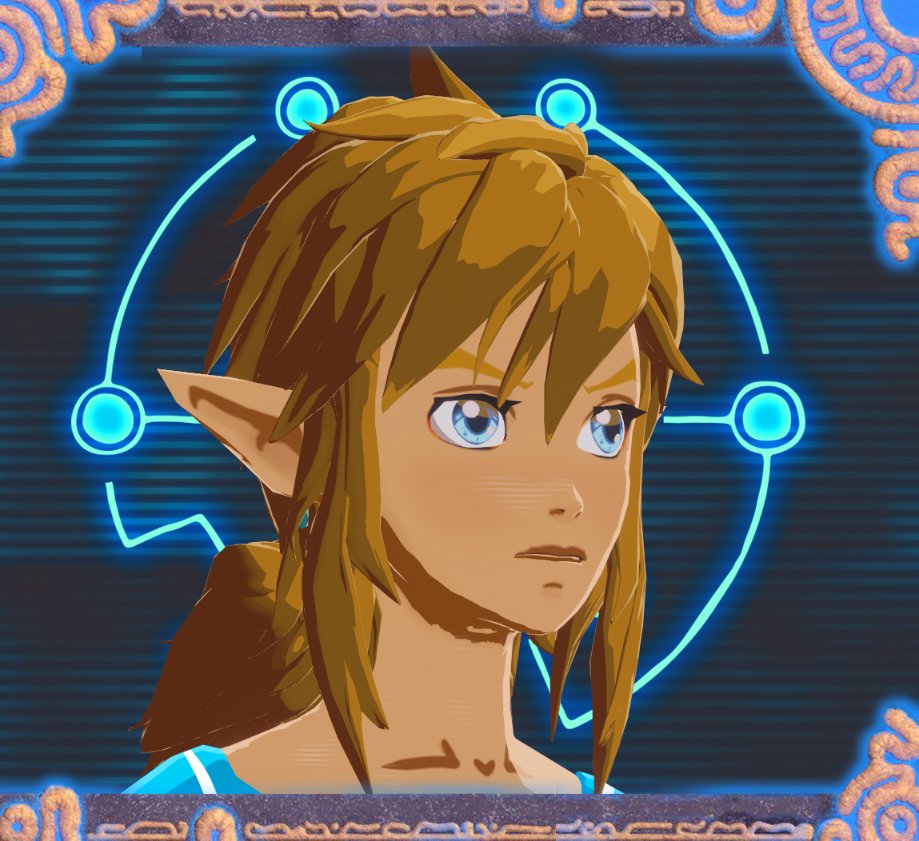 Link Face Zelda