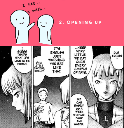 Claymore Clare And Raki Kiss