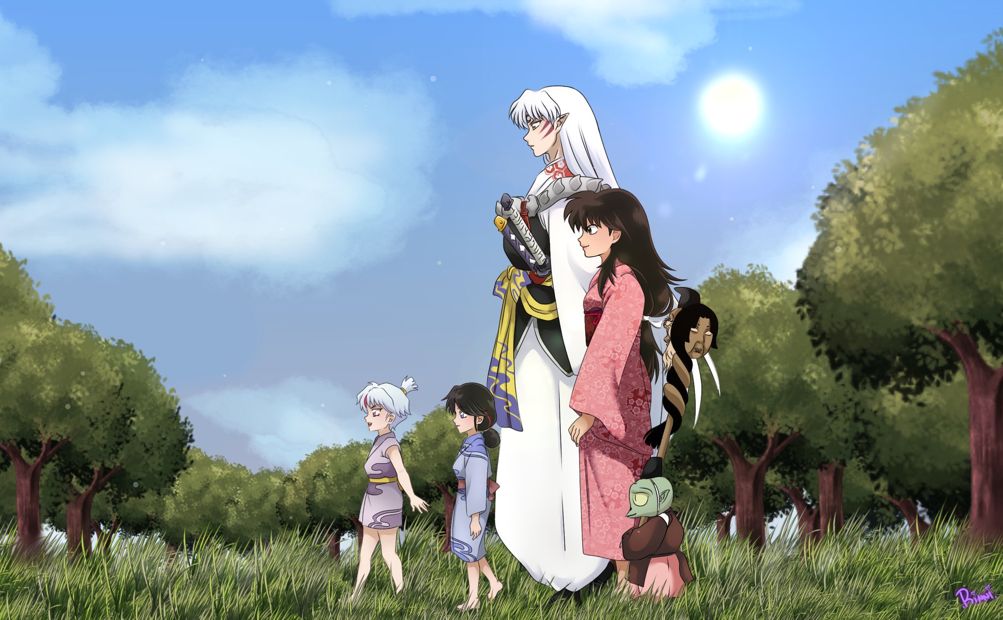 Sesshomaru And Rin Family