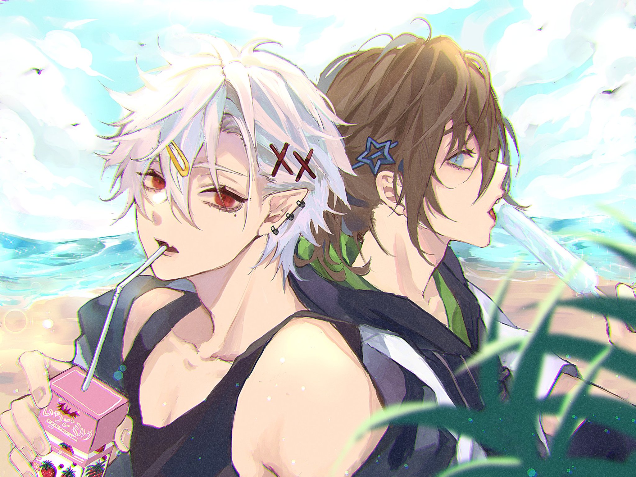 Mayu マユ on Twitter: "夏の時間 🍃 #KuzuArt #kanae https://t.co/7YBLezCy7q" / Twitter