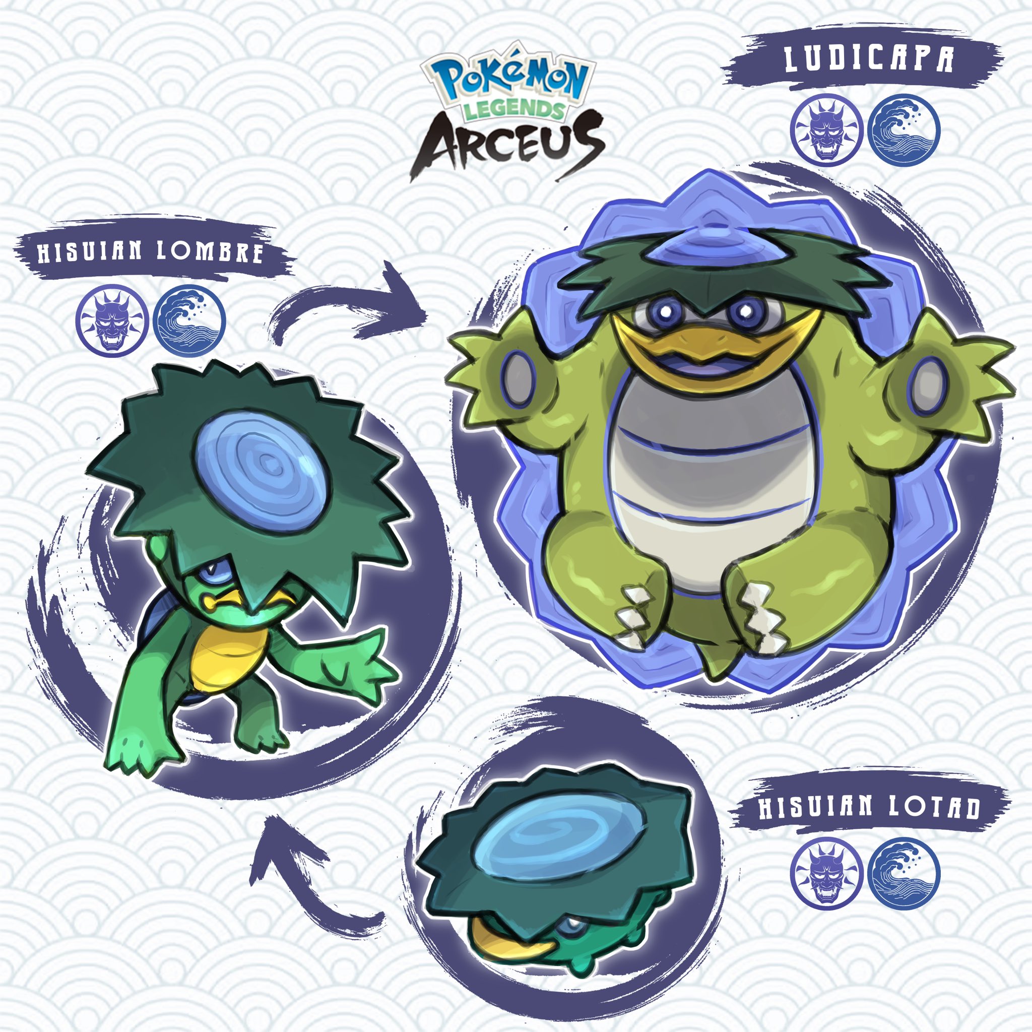 Lotad Evolution Chart Pokemon Evolve Set Lotad 007/192 Lombre 008/192