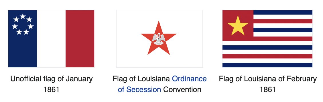 Louisiana Secession Flag