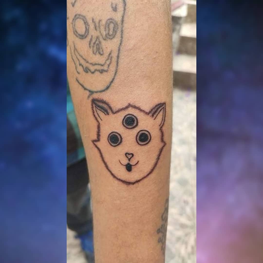 Odd Future Cat Tattoo