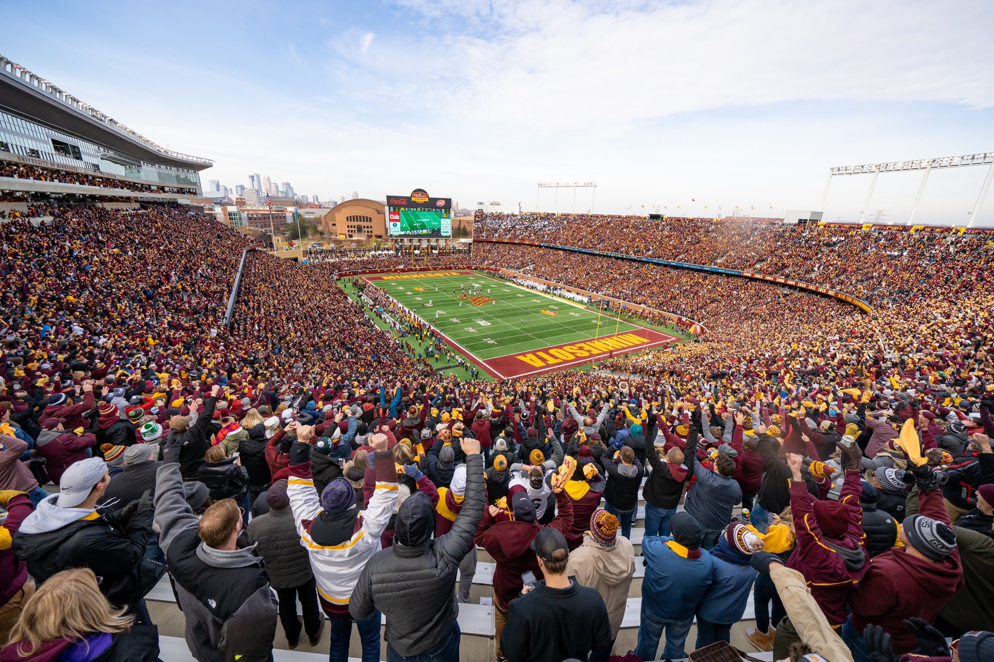 Minnesota Gopher Football Stadium