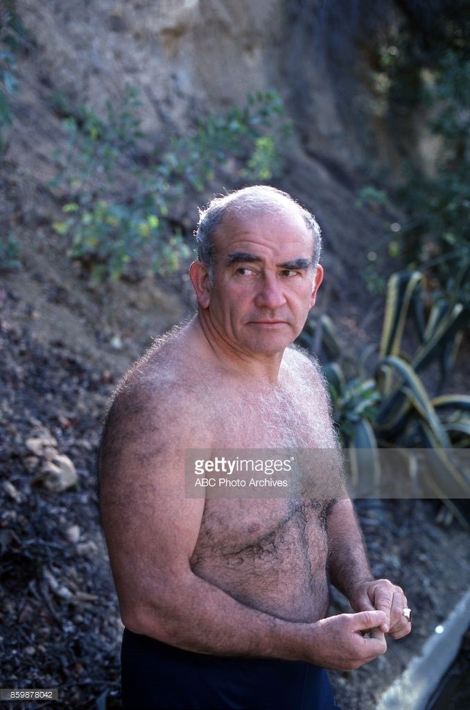 Ed Asner Shirtless
