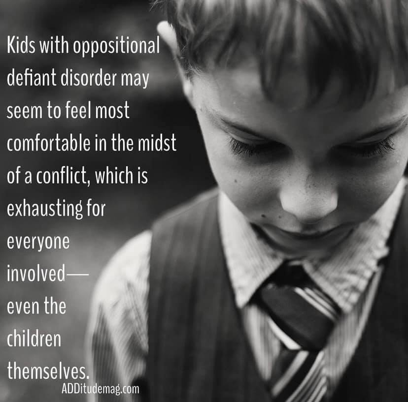 Oppositional Defiant Disorder Quotes