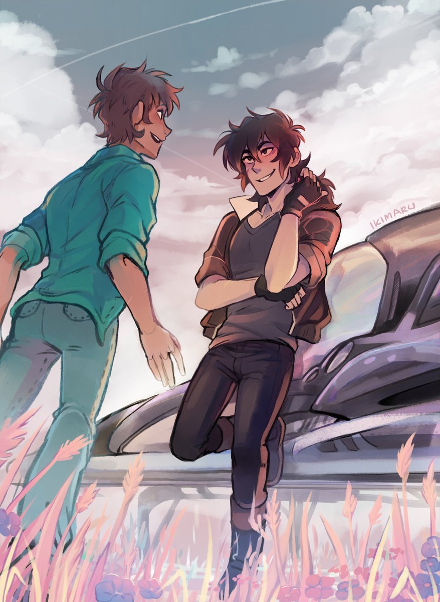 「I imagine Keith would drop by on Earth anytime he can and ta」Sunny 💫の漫画