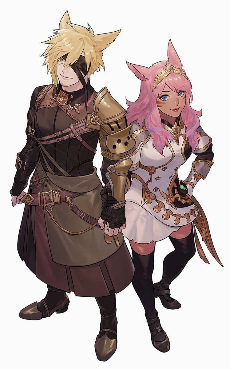 FF14「FF14/Full color type Commissioned by @sc」|Jackdu/Commissions ...