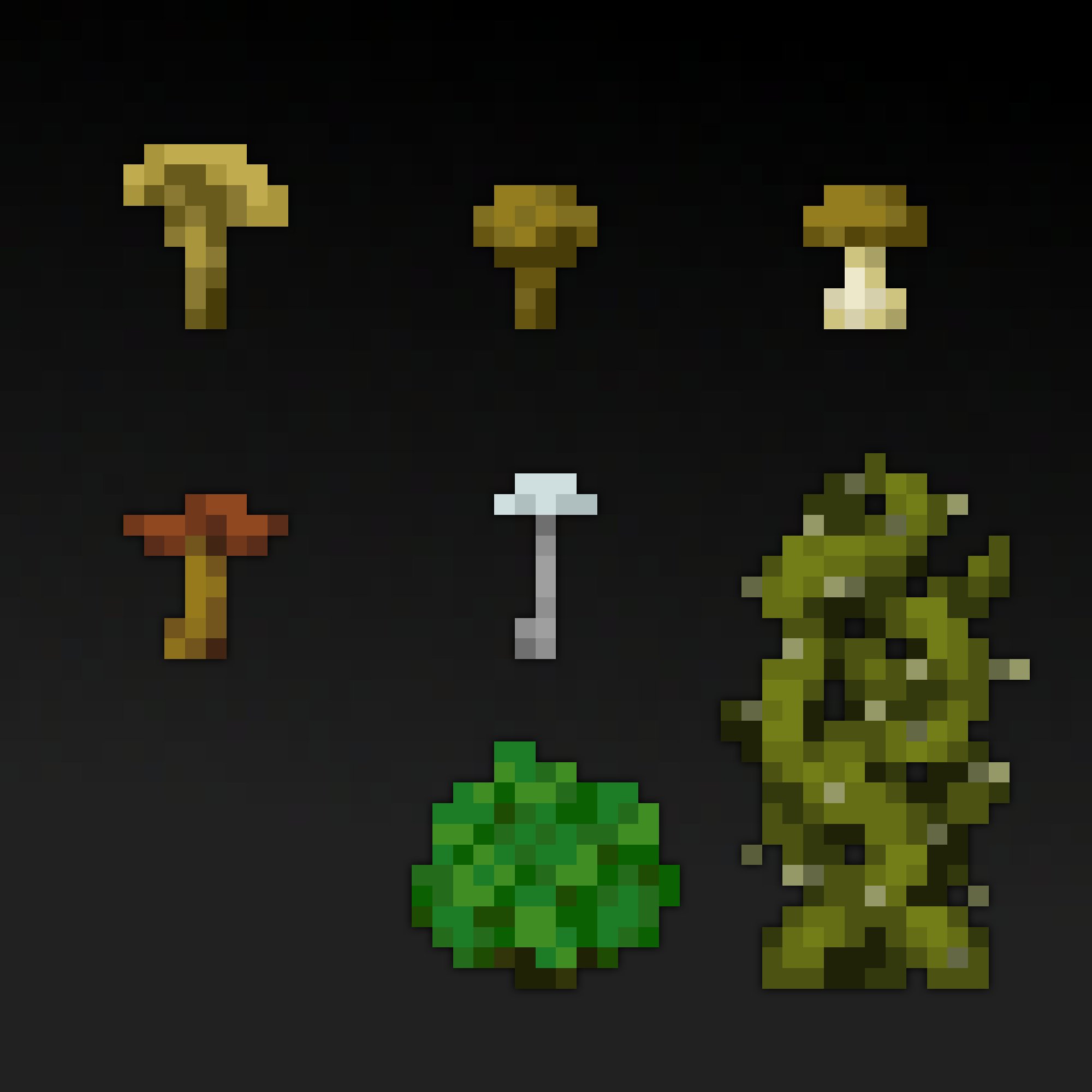 Minecraft Shovel Pixel Art