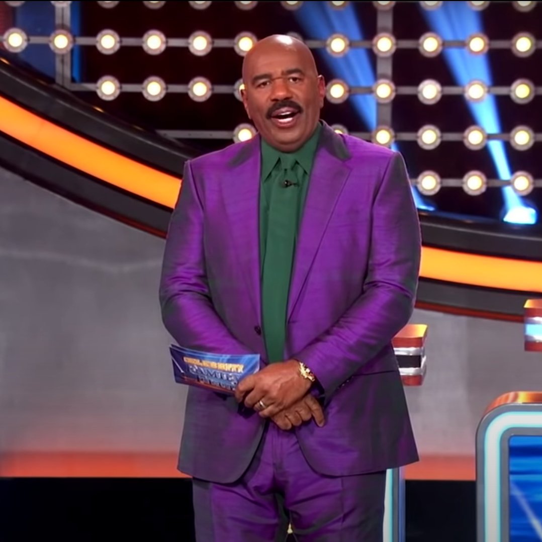 Steve Harvey Purple Suit