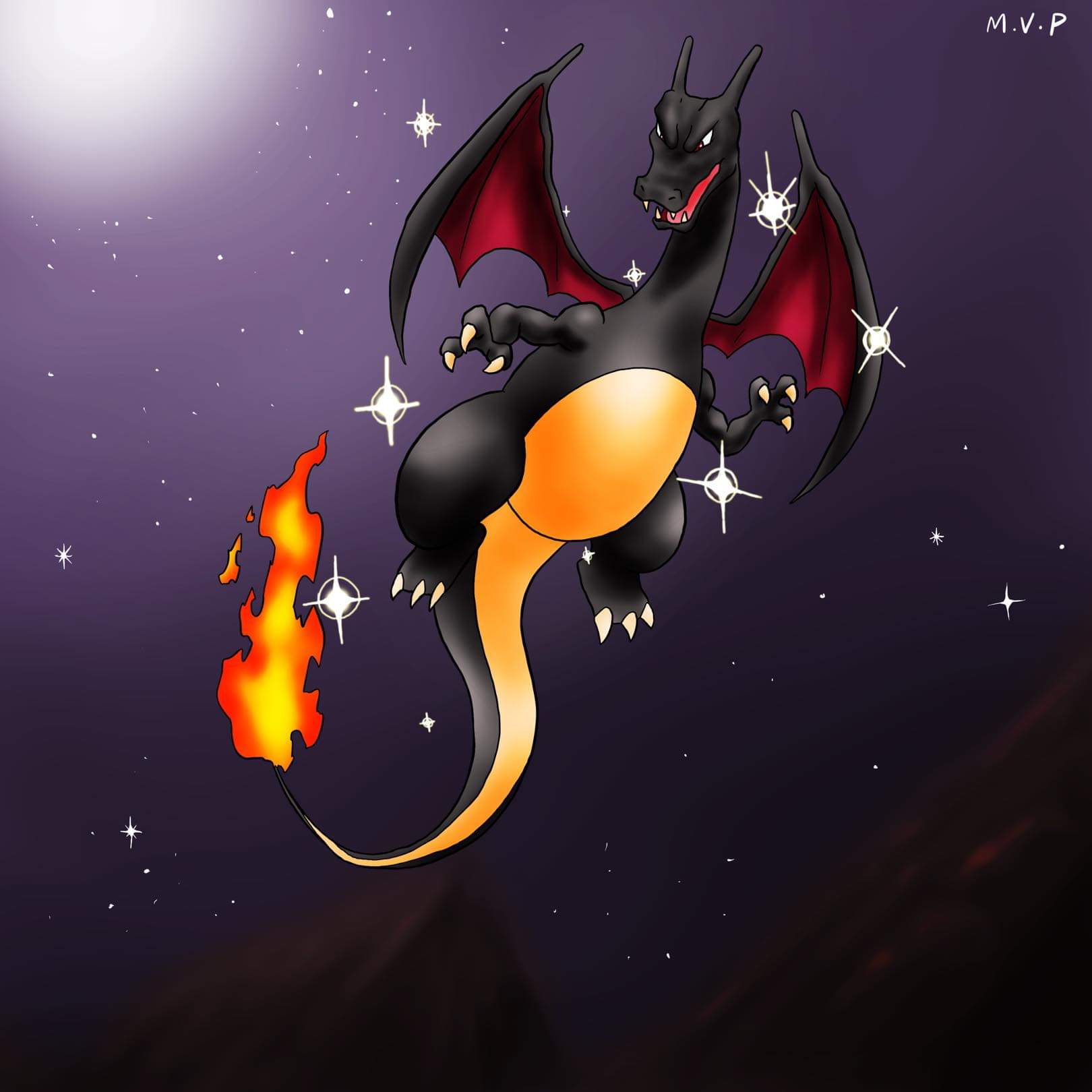 MVP on Twitter: "Shiny Charizard #charizard #Pokemon #shinypokemon #charmander https://t.co ...