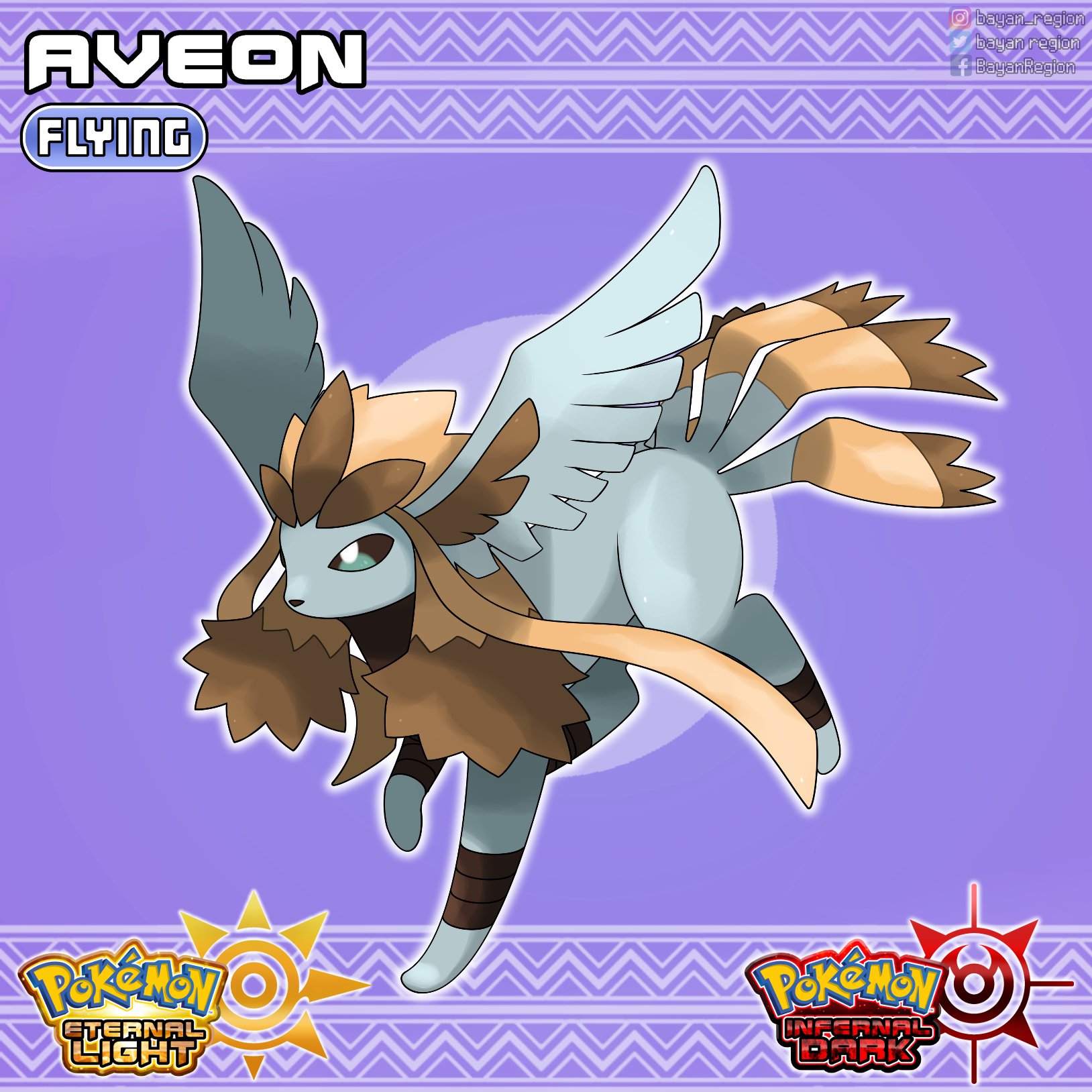 Fakemon Eeveelutions Flying