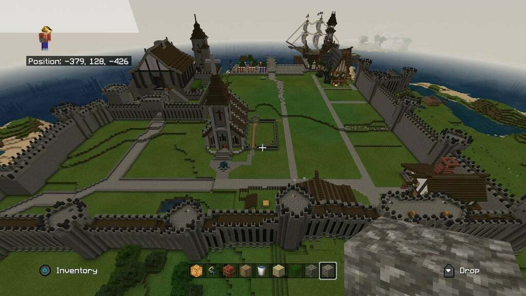Medieval Castle Layout Minecraft