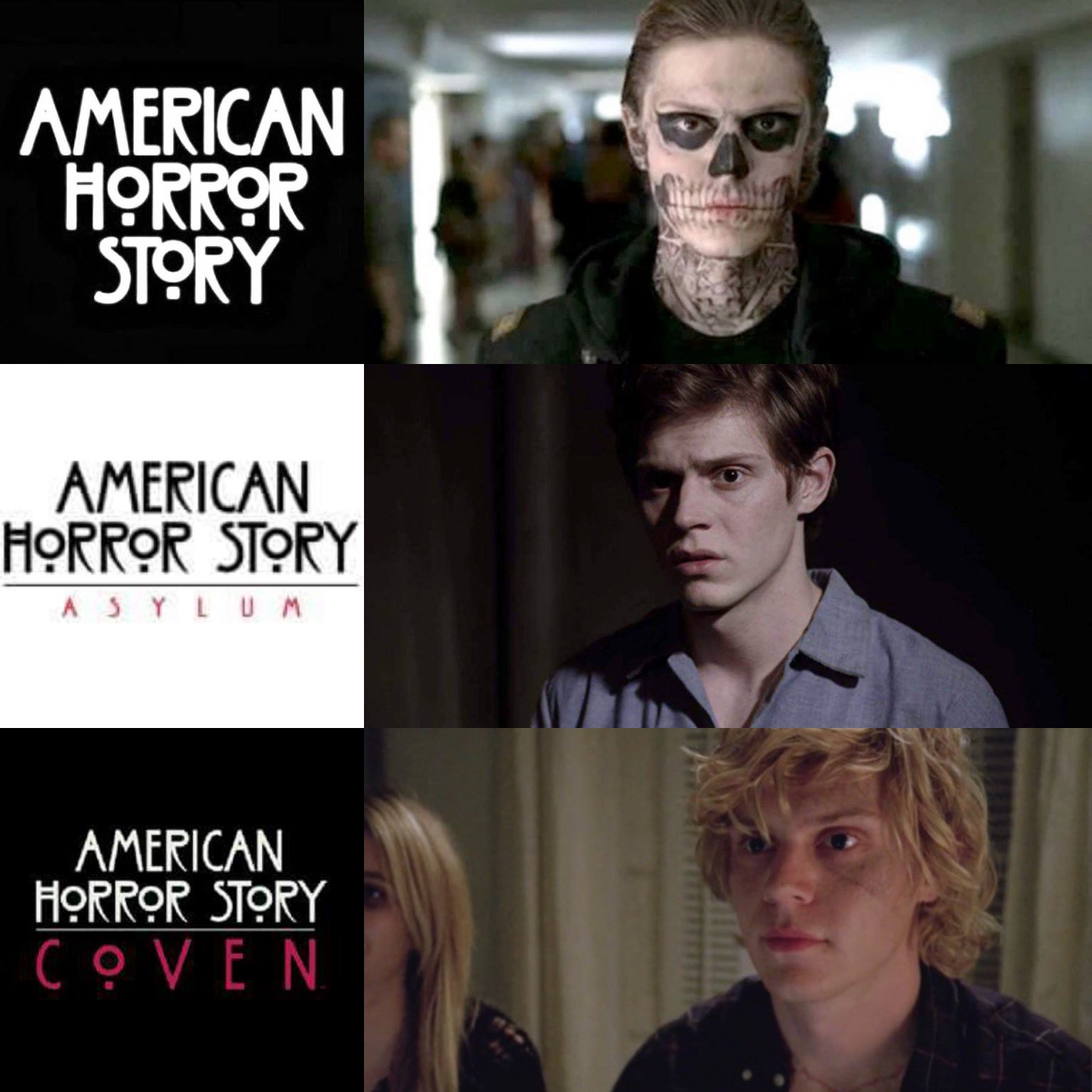 American Horror Source on Twitter: "10 years of Evan Peters in #AHS (2011-2021)…