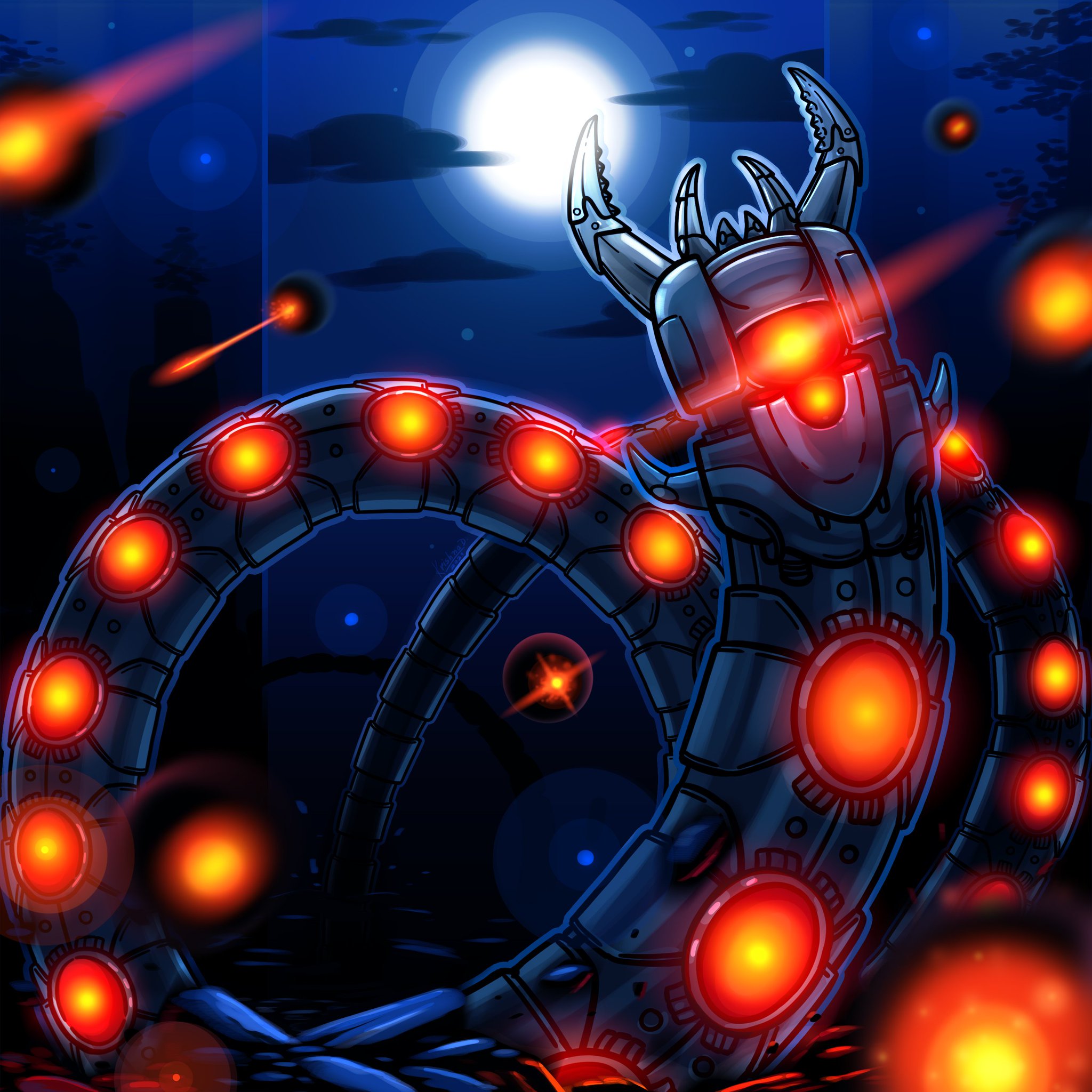 Terraria Destroyer Fan Art