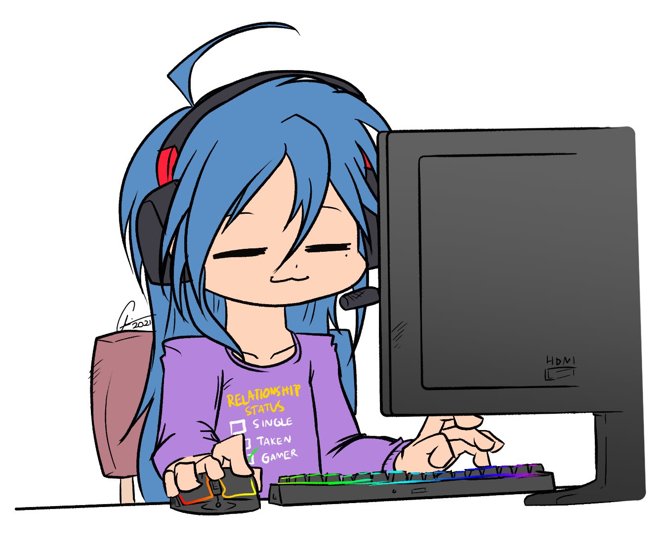 Konata Izumi Computer