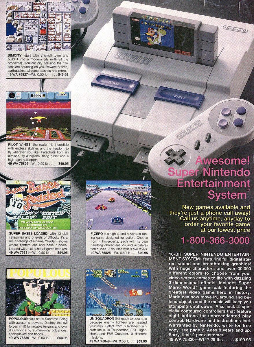 1991 Super Nintendo Online Sellers | www.pinnaxis.com