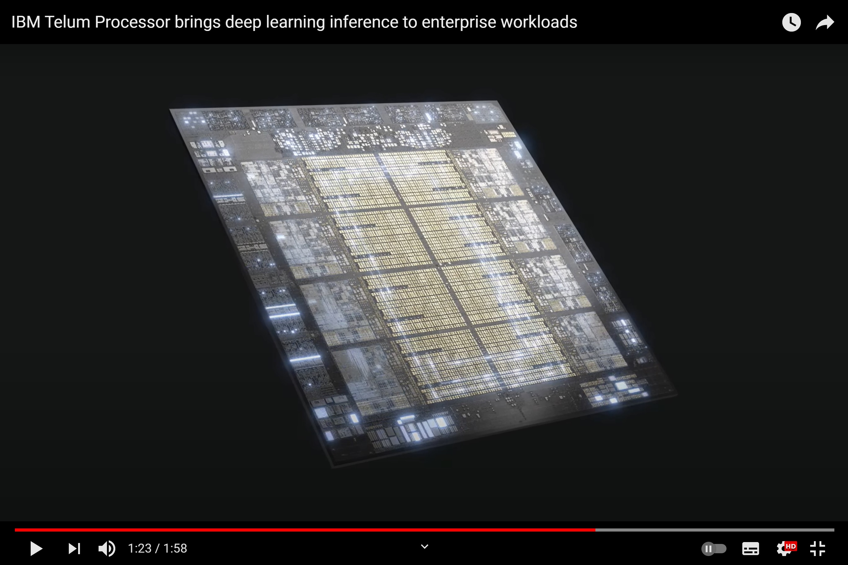 OGAWA, Tadashi on Twitter: "=> IBM Unveils On-Chip Accelerated AI Processor, Aug 23, 2021 https ...