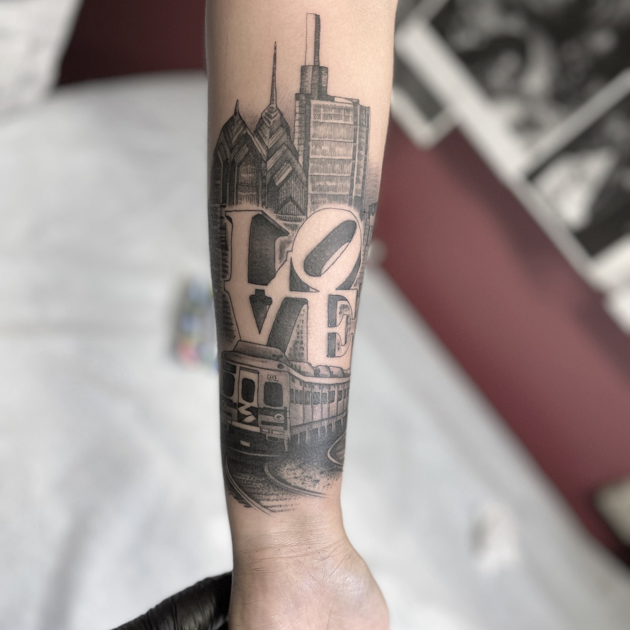 Phila Tattoos Philly Sports Color Realism Tattoo By Don Preston Eagles